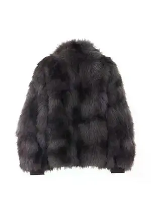 SWORD 6644 Faux-fur Jacket