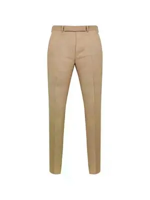 Zegna Pressed-crease Tailored Trousers - Neutrals