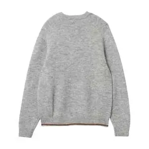 Adidas Three Stripes Fluffy Knit Sweatshirt Asia Sizing