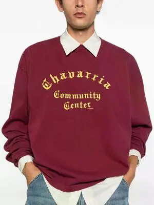 WILLY CHAVARRIA Community Center Long-sleeve Buffalo T-shirt