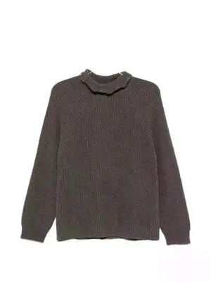 Liviana Conti Turtleneck Sweater - Brown
