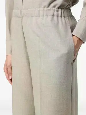 Fabiana Filippi Pressed Crease Wide-leg Trousers - Neutrals