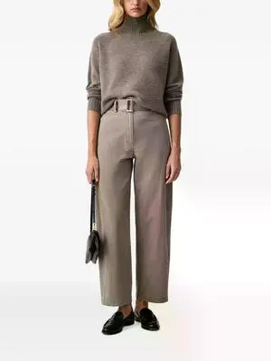 Marc O'polo Belted Wide-leg Trousers