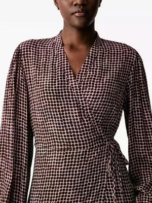 Marc O'polo A-line Wrap Midi Dress