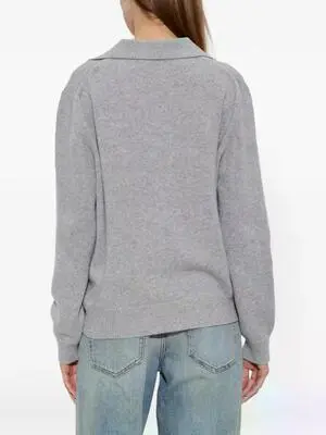 Victoria Beckham Marl Effect Spread Collar Sweater