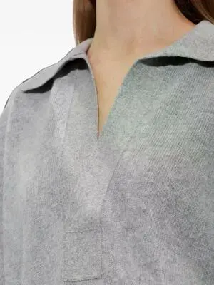 Victoria Beckham Marl Effect Spread Collar Sweater
