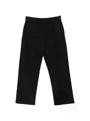 ENTIRE STUDIOS Elasticated Straight-leg Track Pants - Black