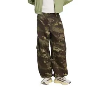 Adidas Camouflage Print Cargo Pants - Olive Strata