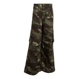 Adidas Camouflage Print Cargo Pants - Olive Strata