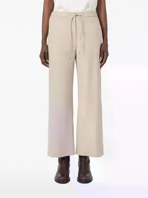 Max Mara Drawstring Cropped Trousers