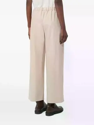 Max Mara Drawstring Cropped Trousers