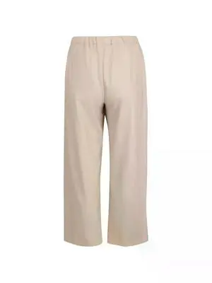Max Mara Drawstring Cropped Trousers