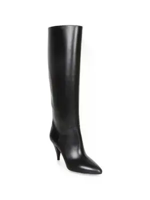 Casadei Pointed-toe Knee-high Boots