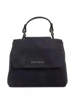 Orciani Mini Sveva Nabucco Logo-plaque Tote Bag - Blue