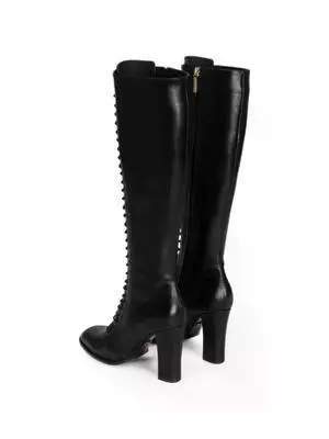 Dolce & Gabbana Lace-up Calfskin Boots