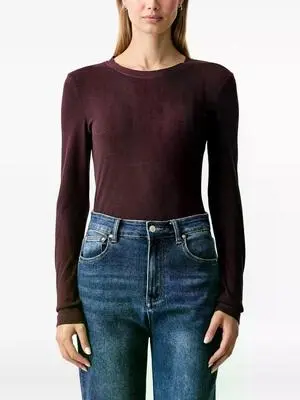 Marc O'polo Ribbed Long-sleeve T-shirt - Red