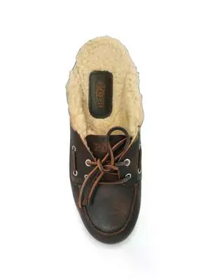 POSA Boat Leather Mules