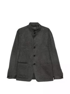 Zegna Welt-pocket Single-breasted Blazer