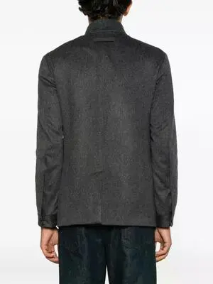 Zegna Welt-pocket Single-breasted Blazer