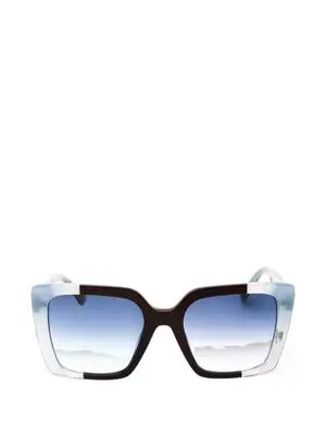 Moschino Square Frame Sunglasses - Brown