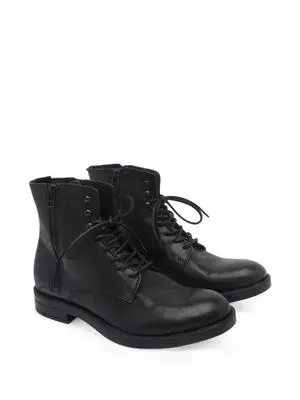 PAWELK'S Lace-up Leather Boots