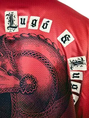 LUGO LUGO La Señal Logo-print Shorts