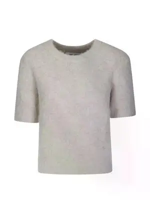 SAMSOE SAMSOE Sajeanne Short-sleeve Sweater - Pink