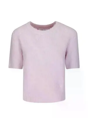 SAMSOE SAMSOE Sajeanne Short Sleeve Knit Jumper - Pink