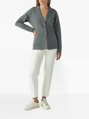 GRAN SASSO V-neck Knitted Top
