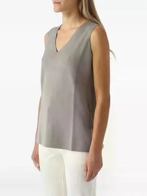 GRAN SASSO V-neck Knitted Top