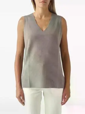 GRAN SASSO V-neck Knitted Top