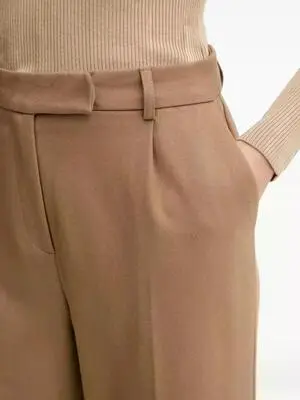 MORGAN Pleated Wide-leg Tailored Trousers