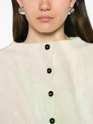 Liviana Conti Button-up Drop-shoulder Cardigan