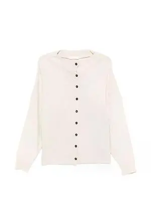Liviana Conti Drop Shoulder Cardigan - Neutrals