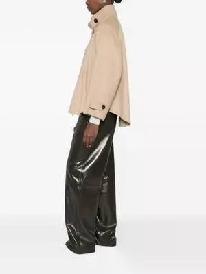 MABRUN Fiorina Buttoned-collar Flared Jacket