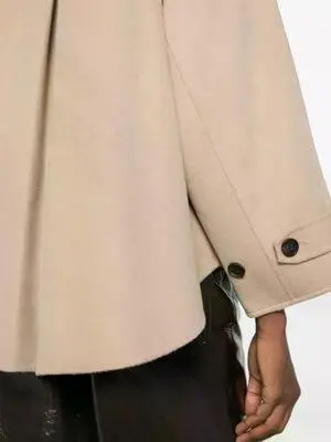 MABRUN Fiorina Buttoned-collar Flared Jacket