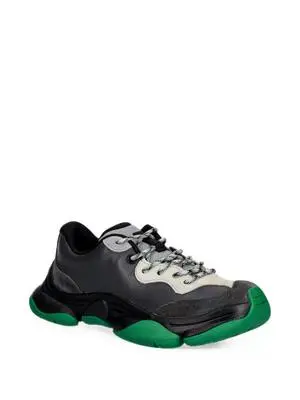 Camper Twins Panelled Leather Low-top Sneakers - Blue