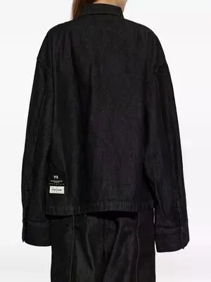 Y3 Logo Patch Denim Jacket