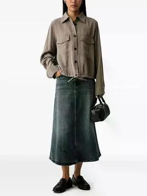 Marc O'polo Drawstring Flap-pocket Shirt