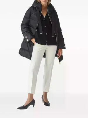 GRAN SASSO V-neck Button-up Cardigan - Black