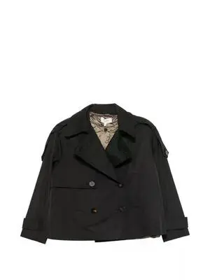 PSOPHIA Double-breasted Shoulder-epaulette Jacket