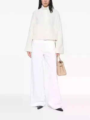 WHYCI High-neck Cropped Jacket