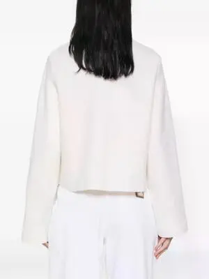 WHYCI High-neck Cropped Jacket