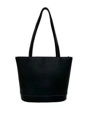 Burberry 20th Century Leather Tote Bag