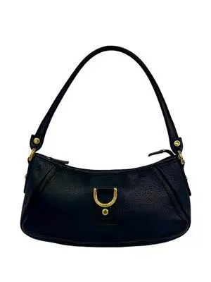 Gucci 20th Century Calfskin Abbey D Ring Pochette Handbag - Black