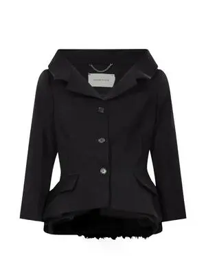 Magda Butrym Cotton Peplum Blazer