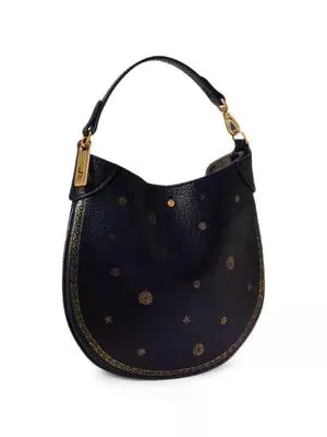 Polo Ralph Lauren Celestial Print Leather Tote Bag