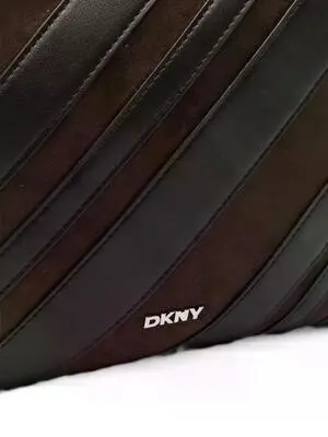 Dkny Medium Paula Diagonal-stripe Tote Bag