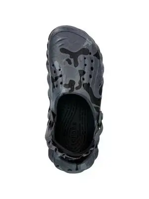 CROCS Echo Camouflage-print Clogs - Grey