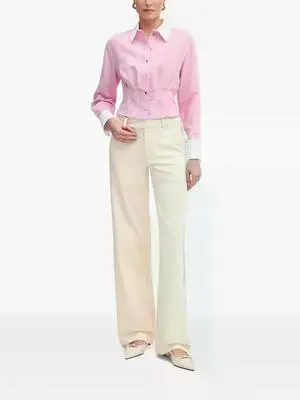 MORGAN Striped Corset Style Shirt